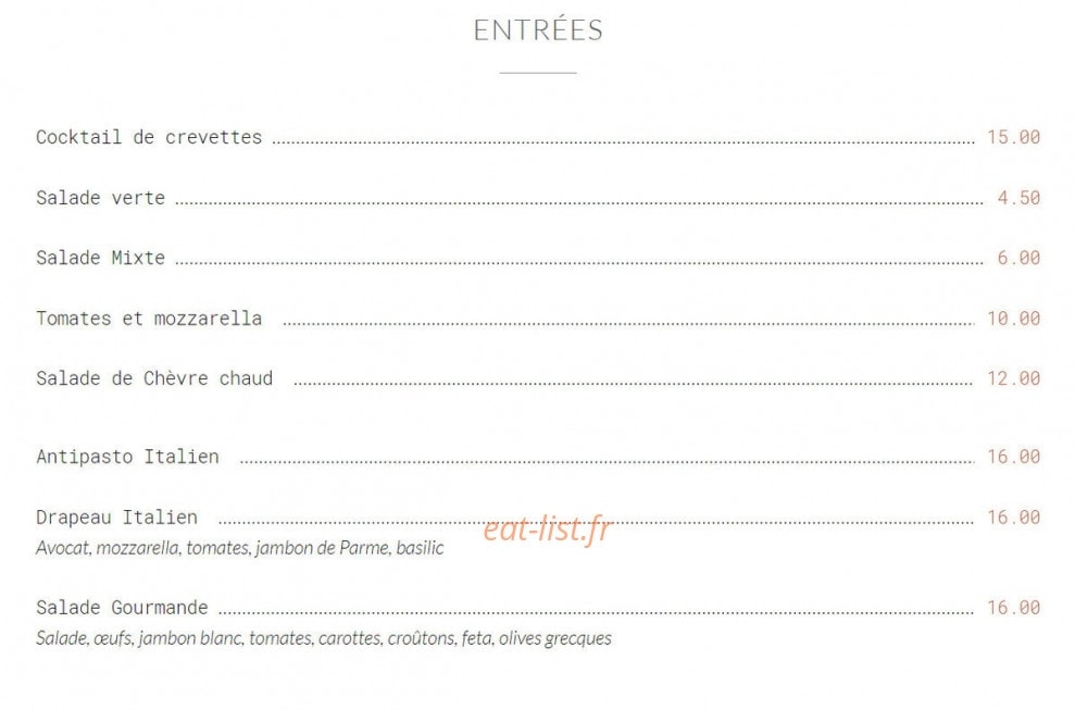 La Bohème à Versonnex - menu et photos