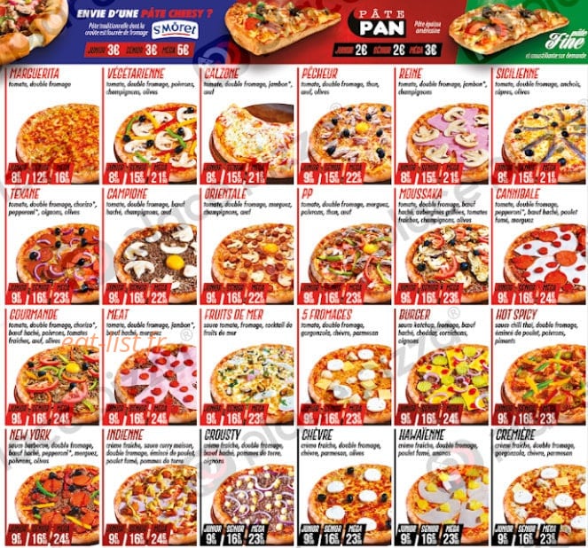 Place Pizza à Soissons - menu et photos