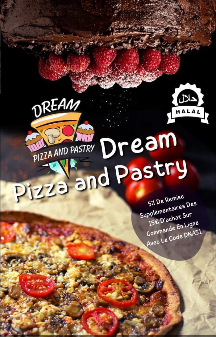Dream Pizza and Pastry à Vichy - menu et photos