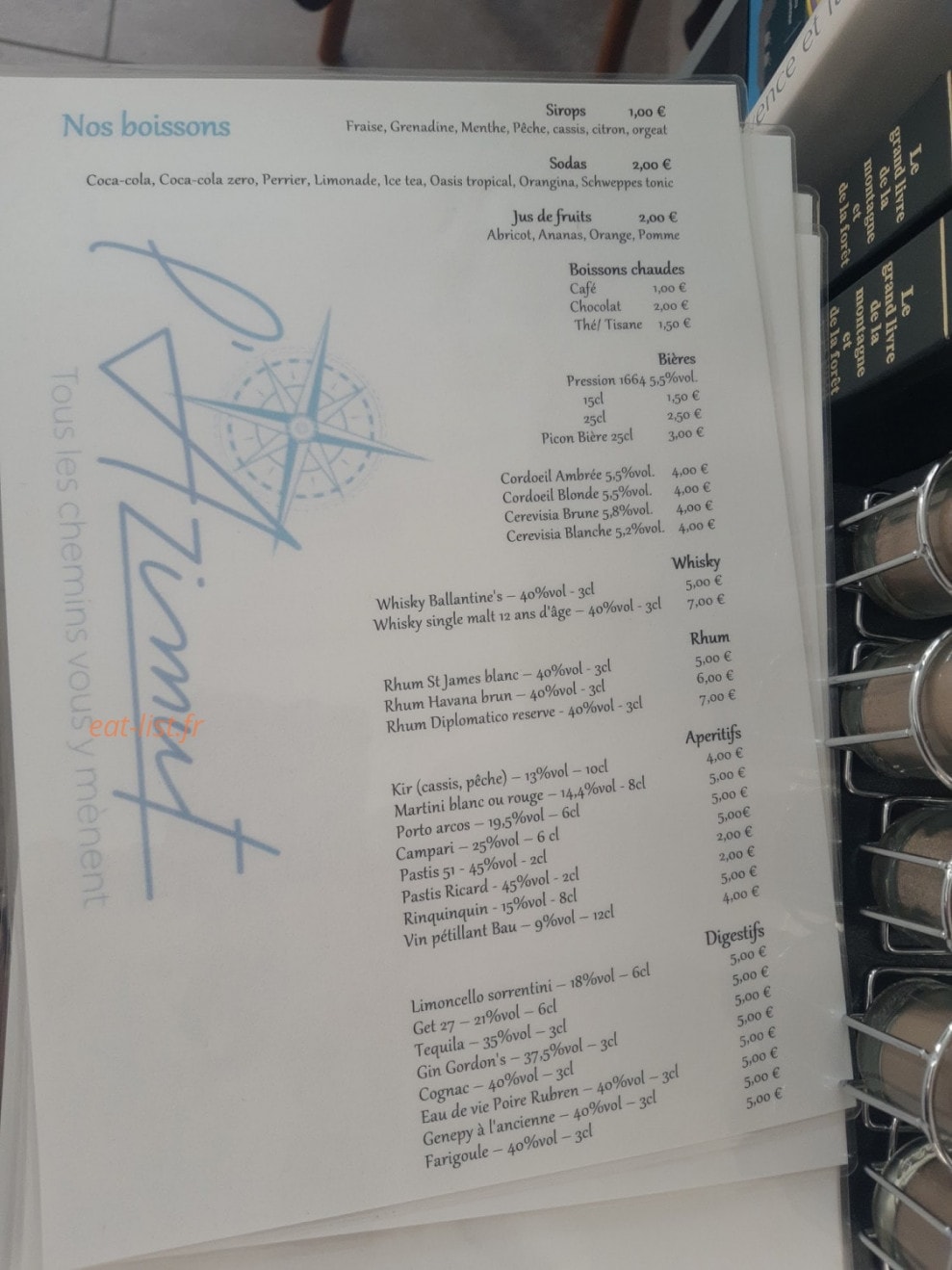 L'Azimut à Senez - menu et photos
