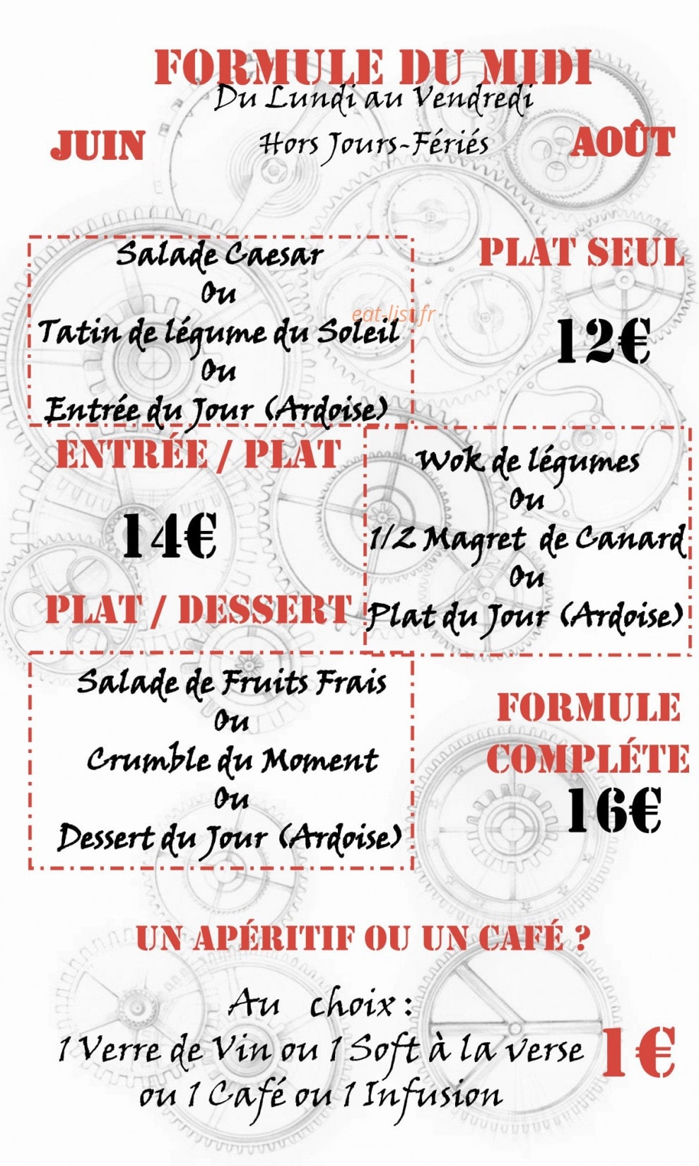 MariO BistrO à Pierrevert - menu et photos