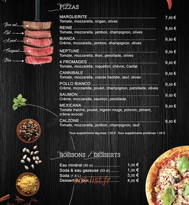 Meat house à Nice - menu et photos