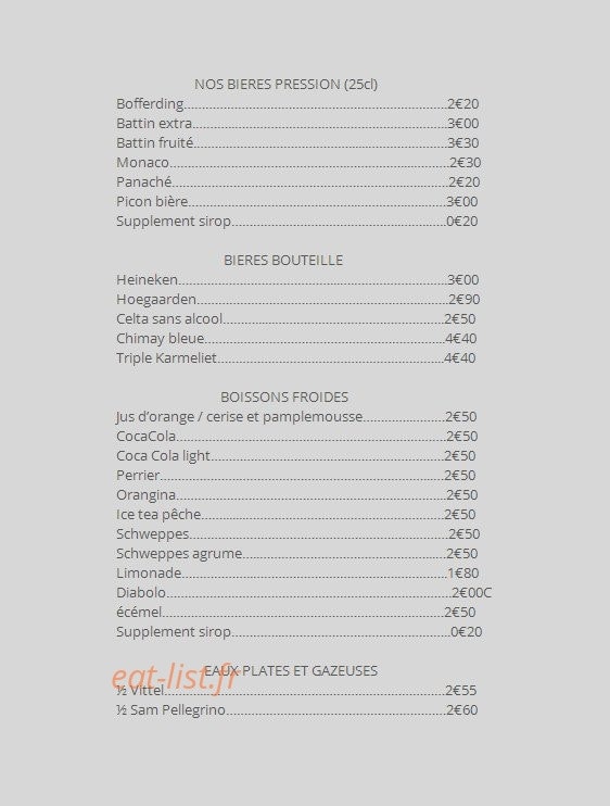 Le Voltaire à Charleville Mezieres - menu et photos