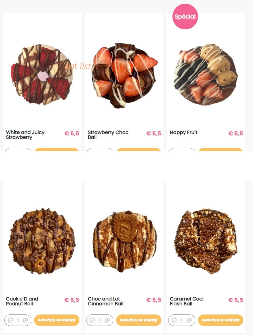 Royal Donuts à Marseille 2 - menu et photos