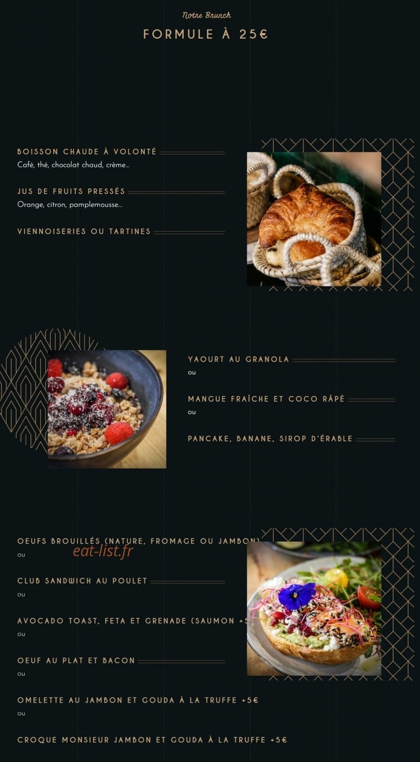 Maison Bohème à Marseille 6 - menu et photos