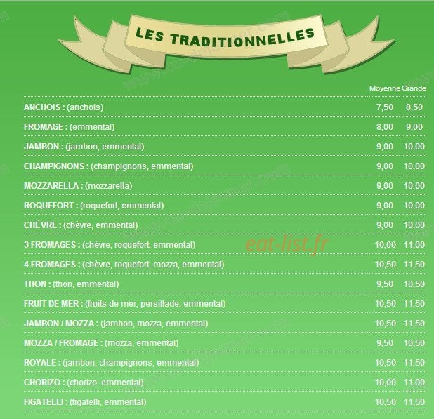 Pizza chez Christophe à Gardanne - menu et photos