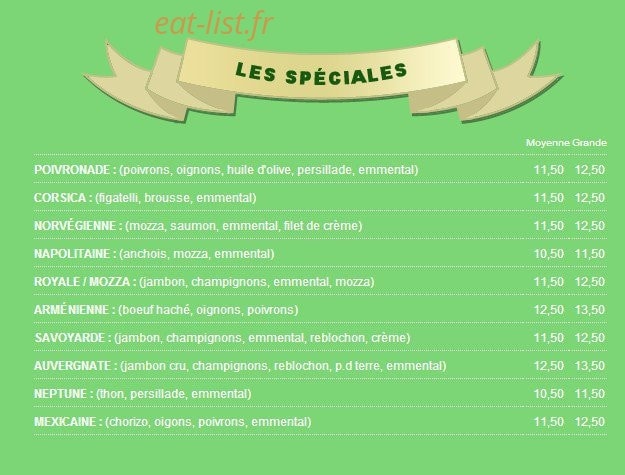 Pizza chez Christophe à Gardanne - menu et photos