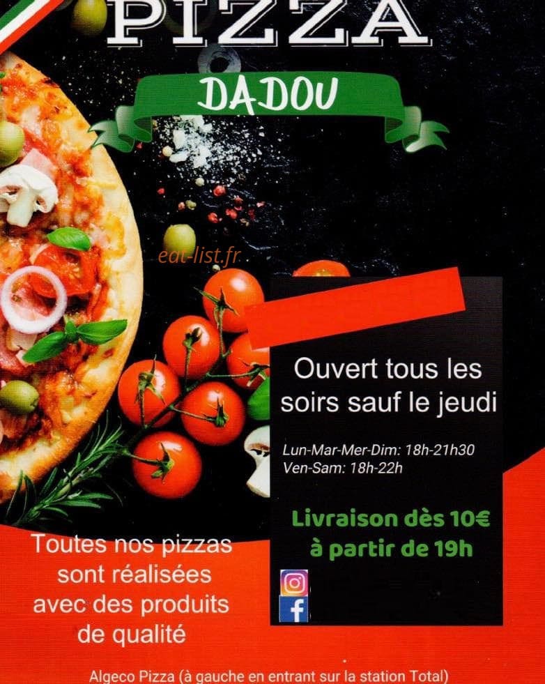 Pizza Dadou à La Roque D'antheron - menu et photos