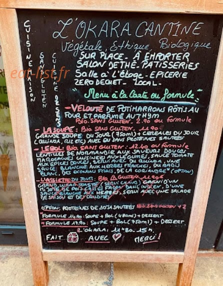 L'Okara Cantine à Caen - menu et photos