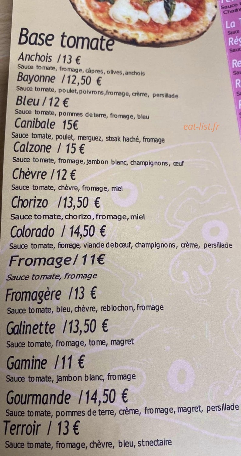 La Galinette à Ydes - menu et photos