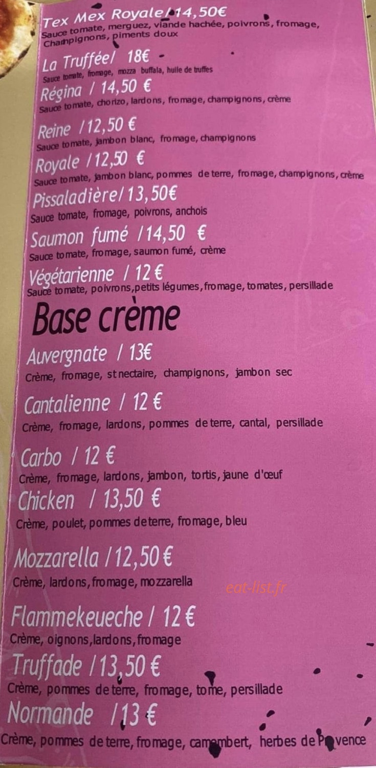 La Galinette à Ydes - menu et photos