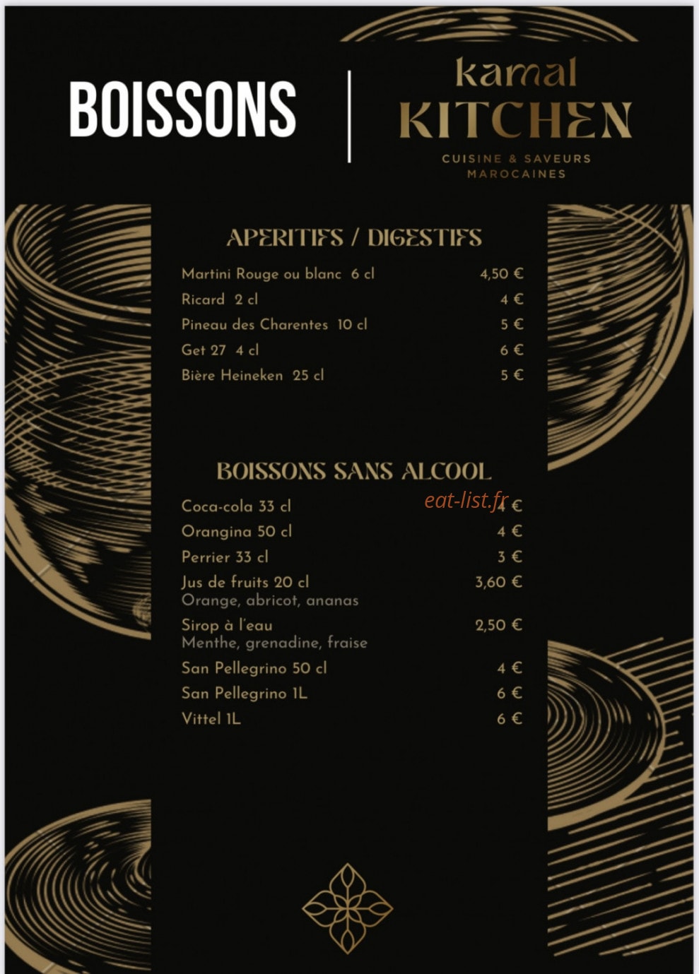 Kamal Kitchen à La Rochefoucauld-en-Angoumois - menu et photos
