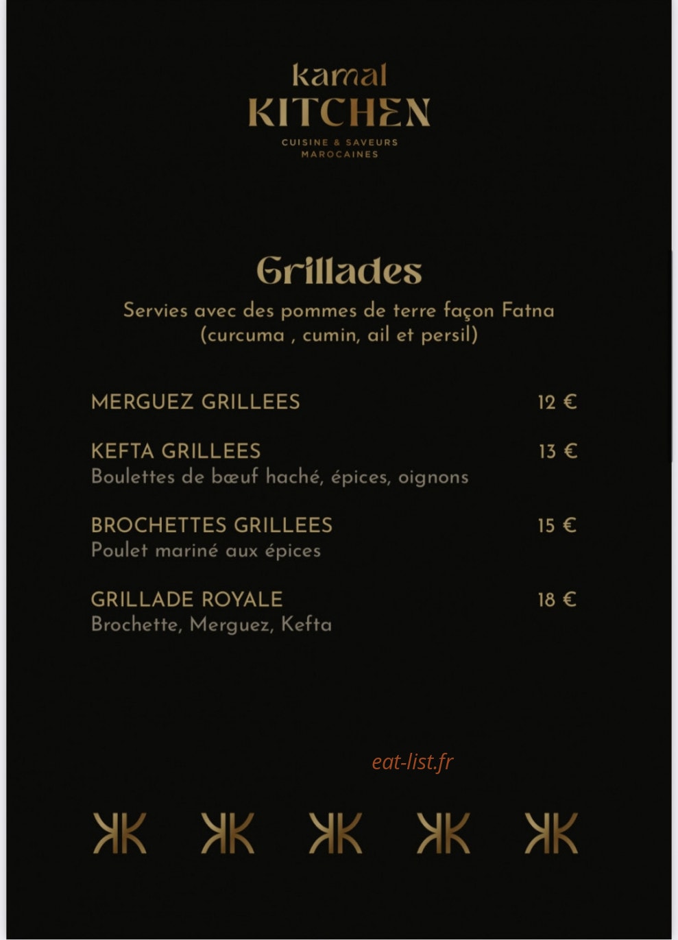 Kamal Kitchen à La Rochefoucauld-en-Angoumois - menu et photos