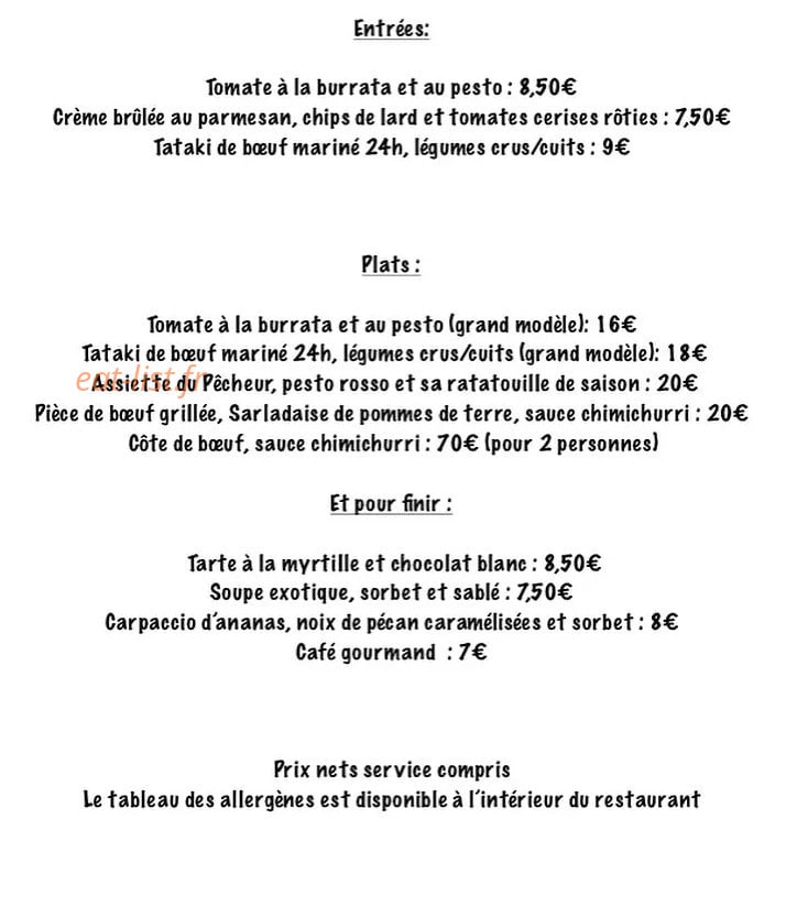 La Cave du Château à Confolens - menu et photos