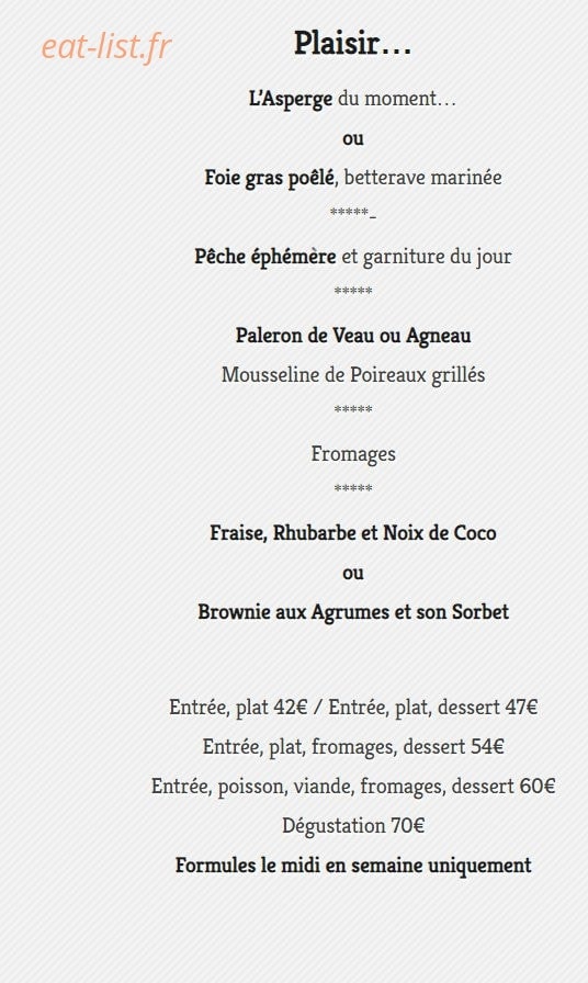 La Tour à Sancerre - menu et photos