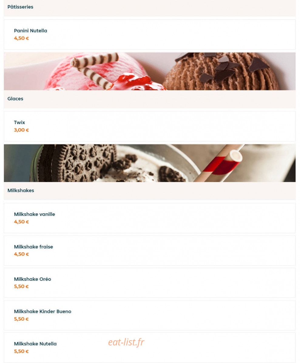 Presto 24 à Marsac Sur L'isle - menu et photos