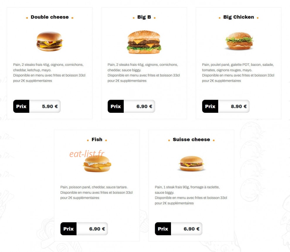 My Burger à Gravigny - menu et photos