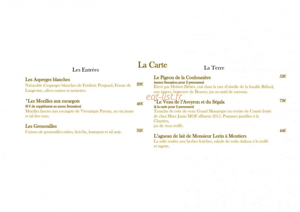 Le Georges à Chartres - menu et photos