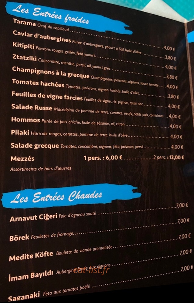 My kitchen à Chartres - menu et photos