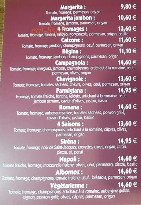 Juju Pizza à Nogent le Roi - menu et photos