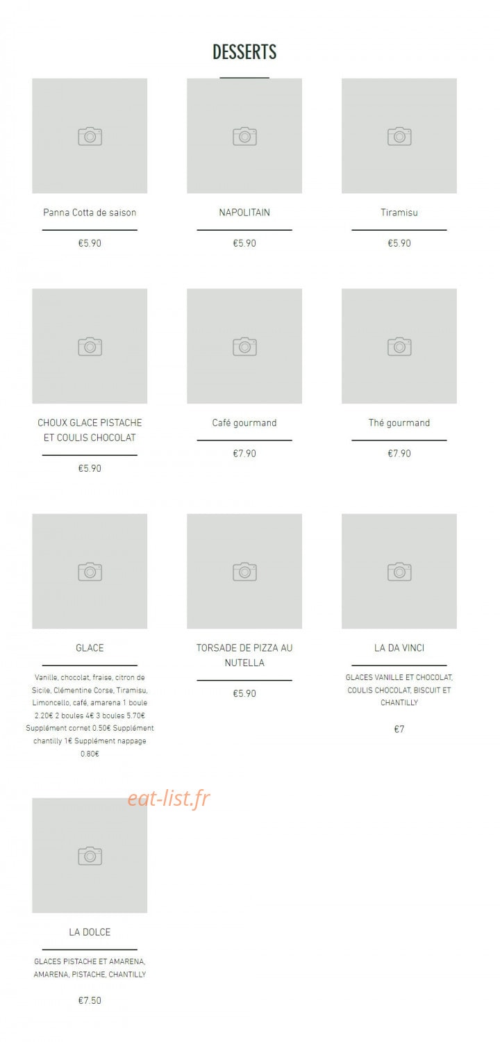 Bella Mamma à Brest - menu et photos