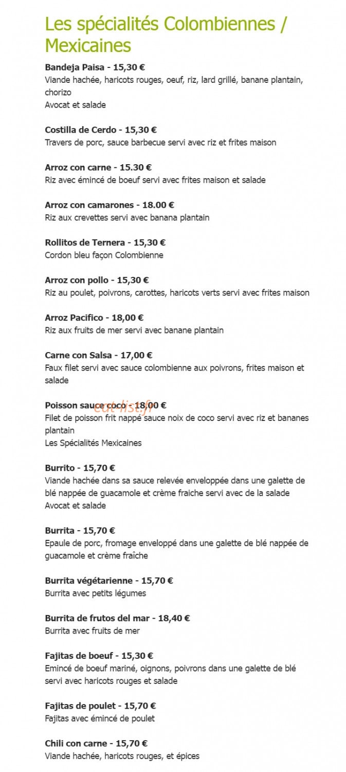 Le Bretagne à Huelgoat - menu et photos