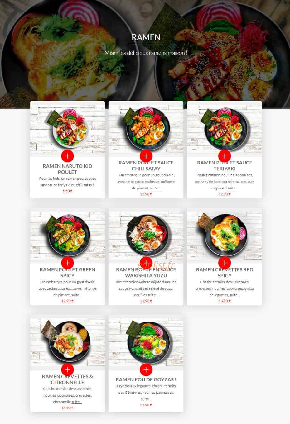 Go'suchi à Nîmes - menu et photos