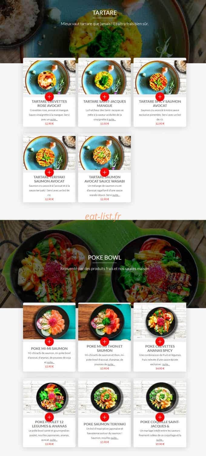 Go'suchi à Nîmes - menu et photos