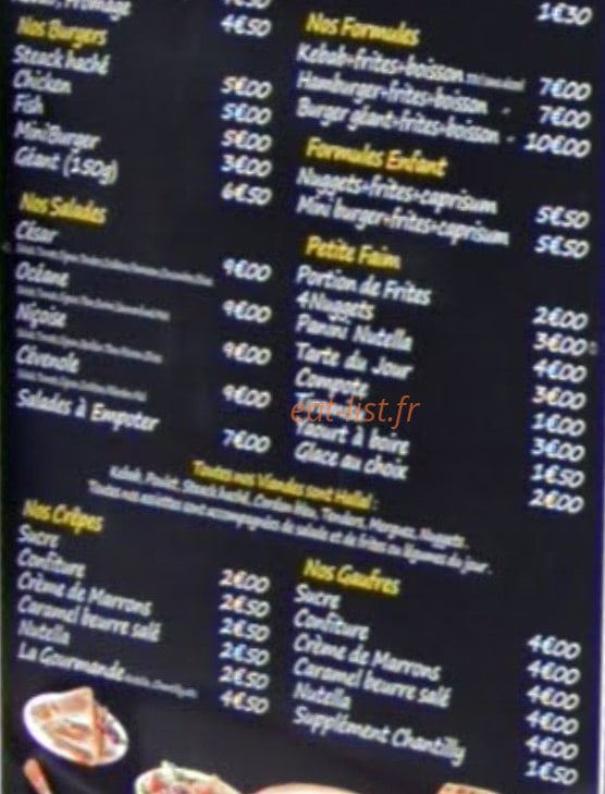 Le Cass Croute à Ales - menu et photos