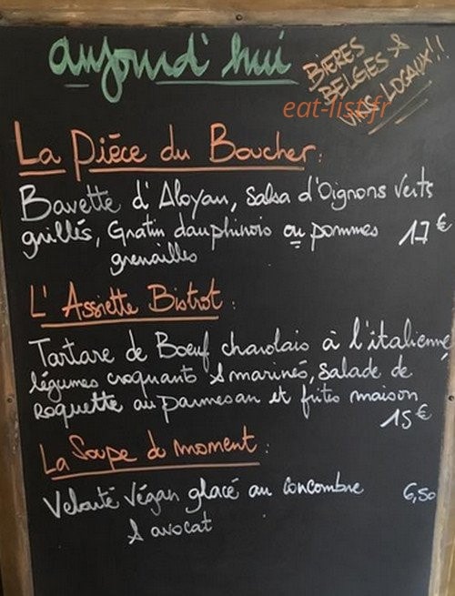 Le Troquet Toqué à Sauve - menu et photos