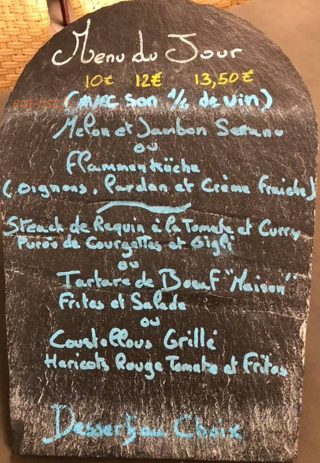 RST 46 à Roques - menu et photos