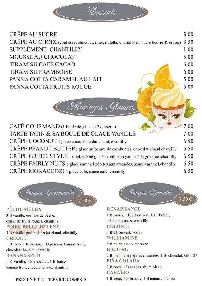 La Renaissance à Revel - menu et photos