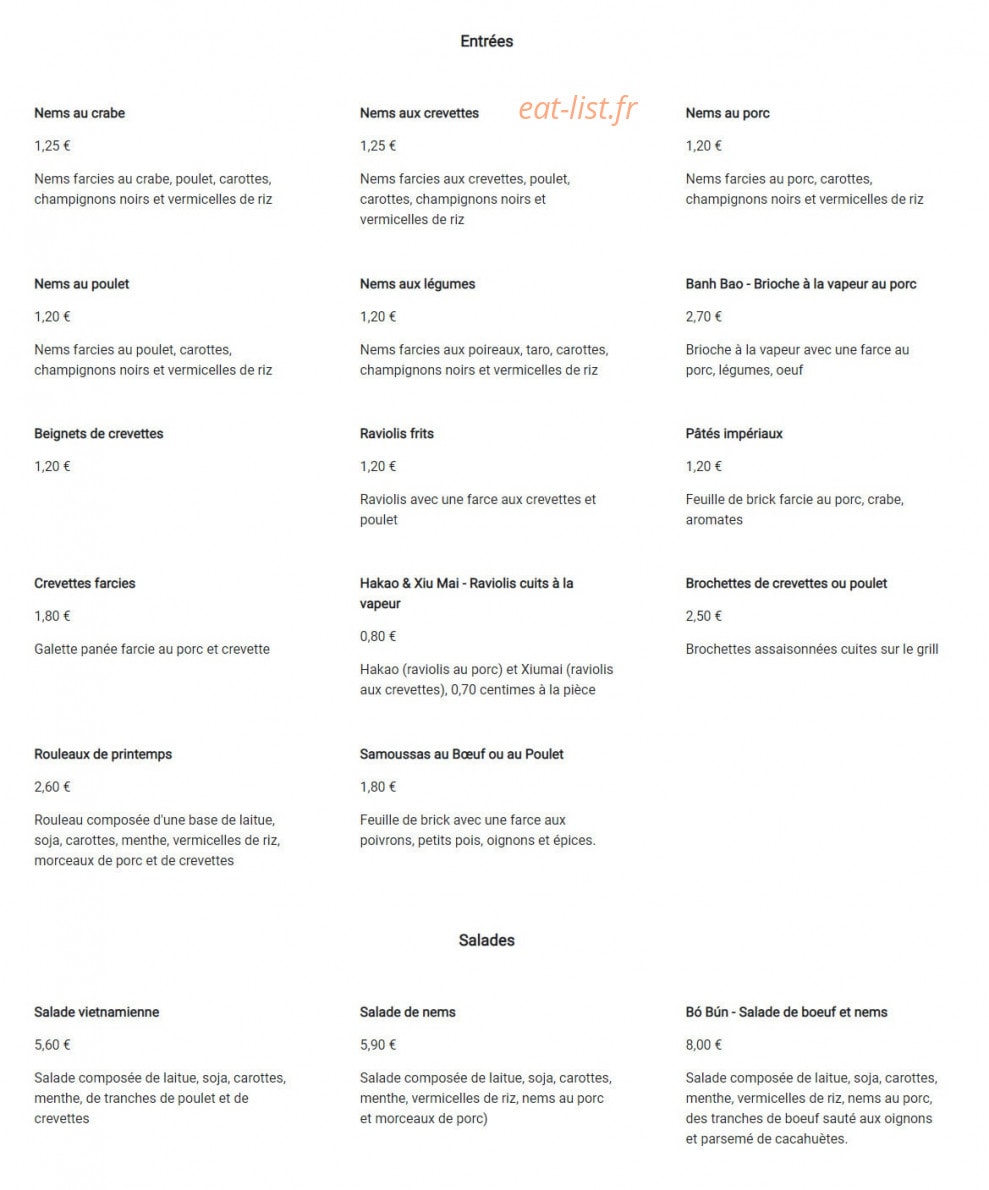 L'Orchidée-Vi à Castanet Tolosan - menu et photos