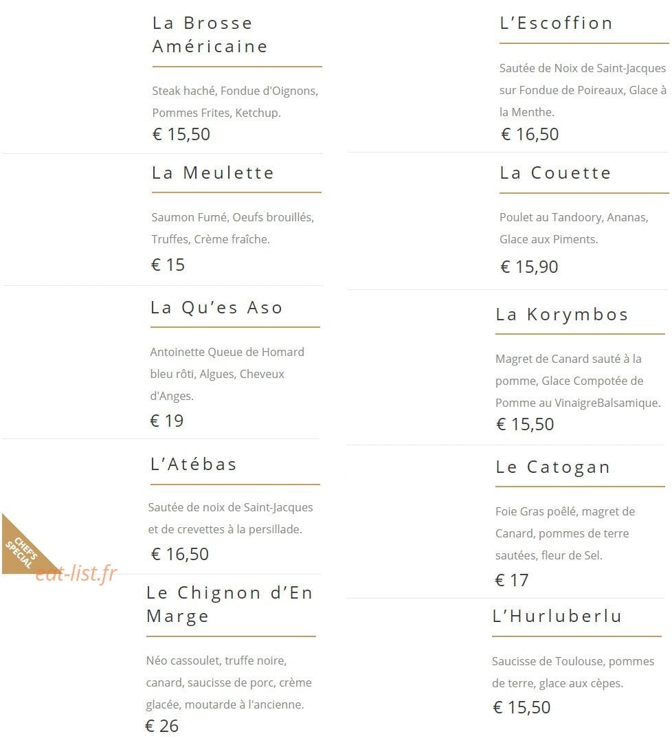 Crep'chignon à Cornebarrieu - menu et photos