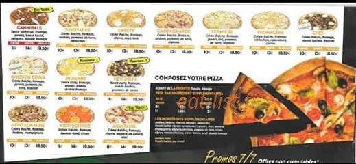 Pronto Pizza à Langon - menu et photos
