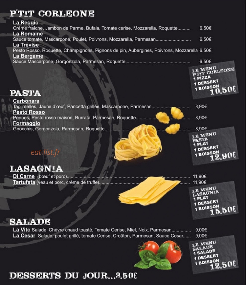 Le Corleone à Saint Andre De Cubzac - menu et photos