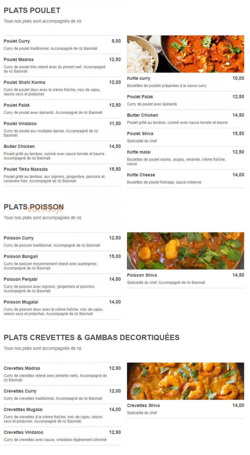 Shiva Food à Montpellier - menu et photos