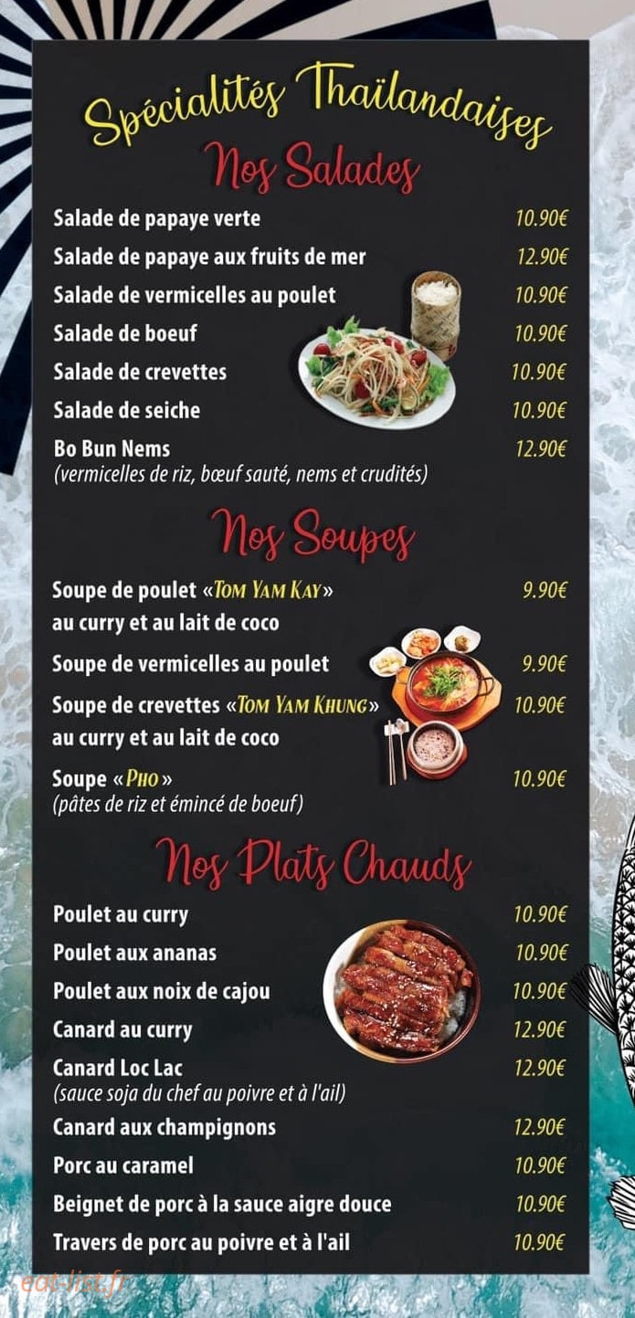 La Casa Loca à Valras Plage - menu et photos