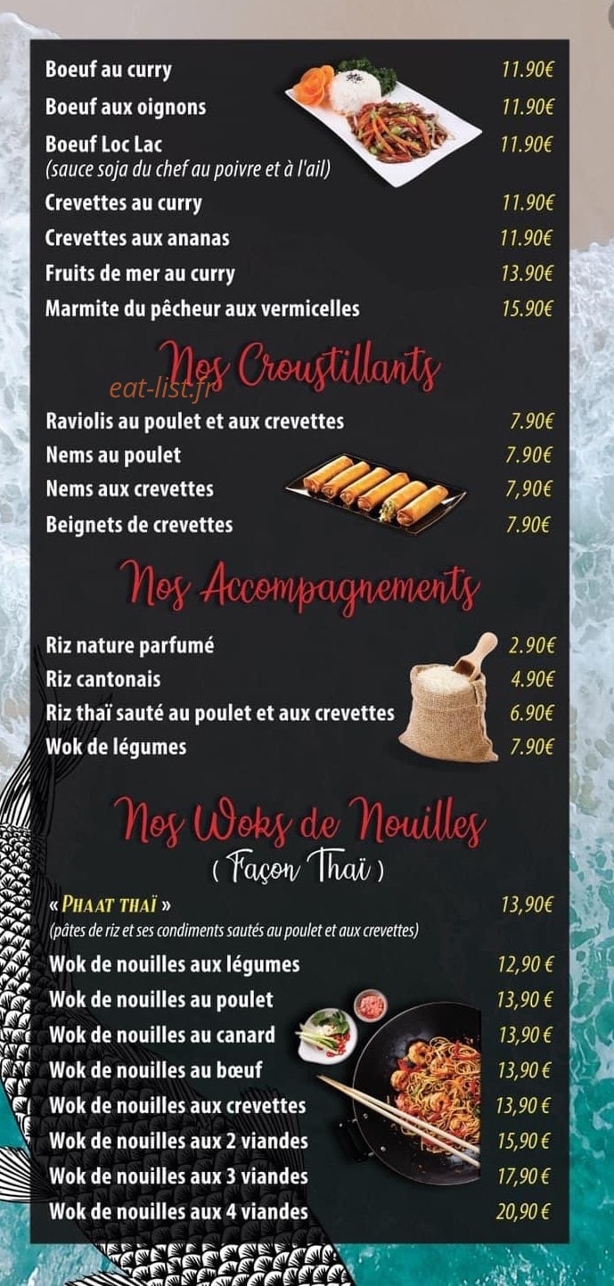 La Casa Loca à Valras Plage - menu et photos