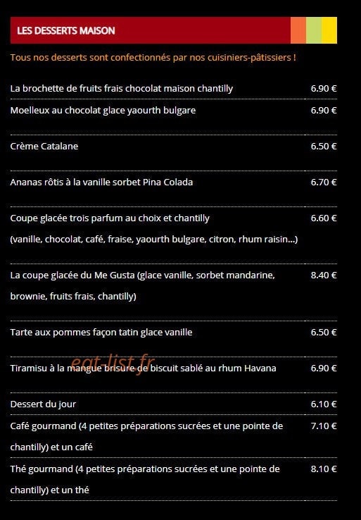 Me Gusta Tapas à Beziers - menu et photos