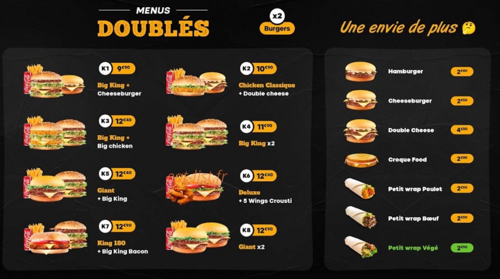 King's Food à Juvignac - menu et photos