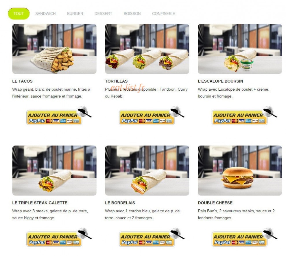 Chicken City à Rennes - menu et photos