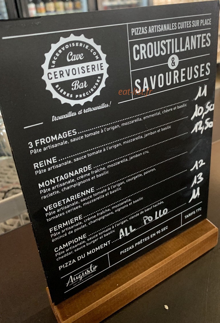 La Cervoiserie à Parcay Meslay - menu et photos