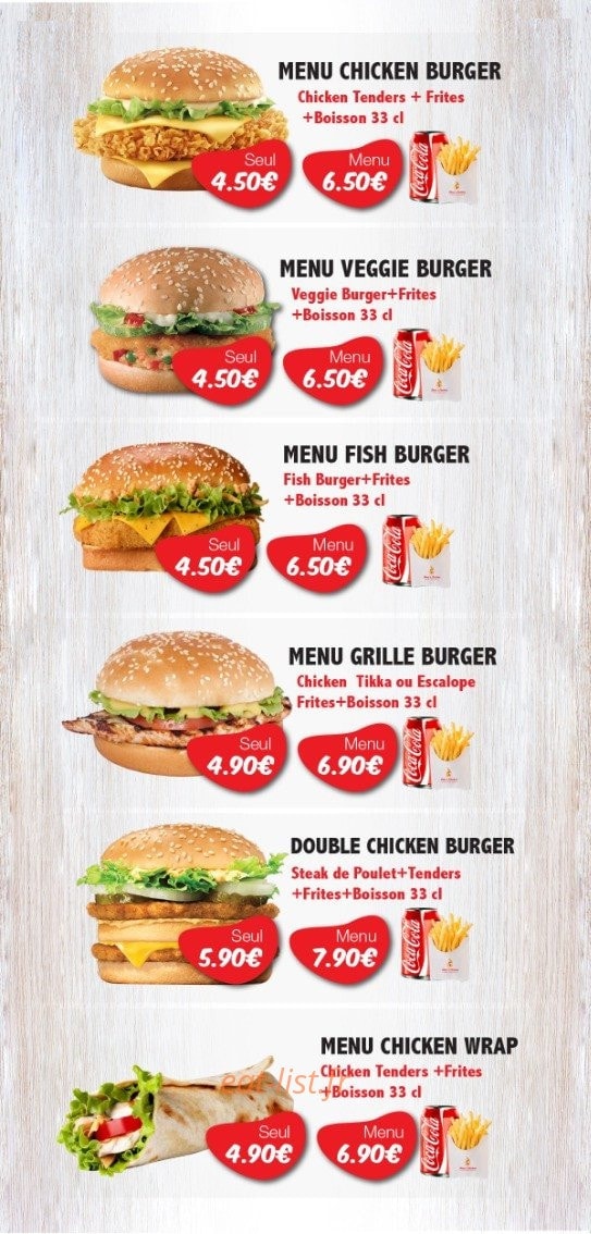 Shan's chicken à Grenoble - menu et photos