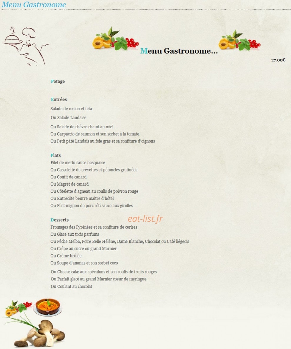 Le Zanchettin à Mont De Marsan - menu et photos