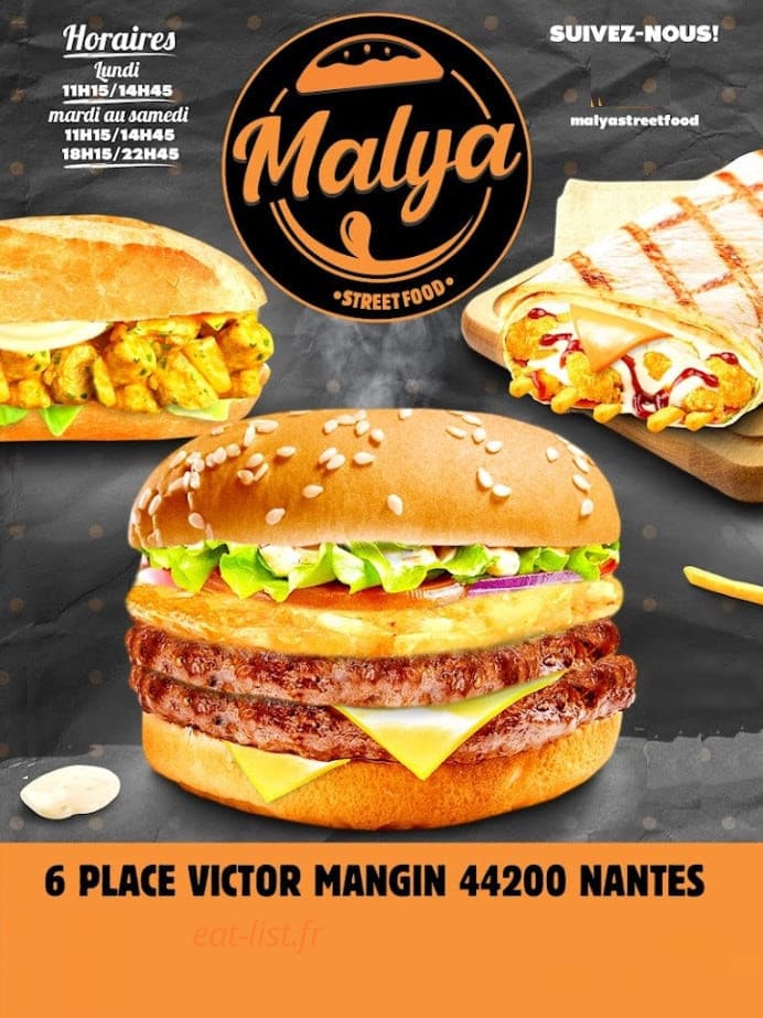 Malya à Nantes - menu et photos