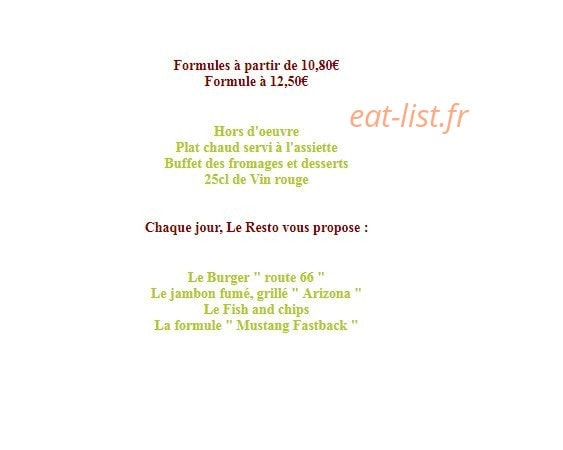 Le Rest'O à Le Pallet - menu et photos