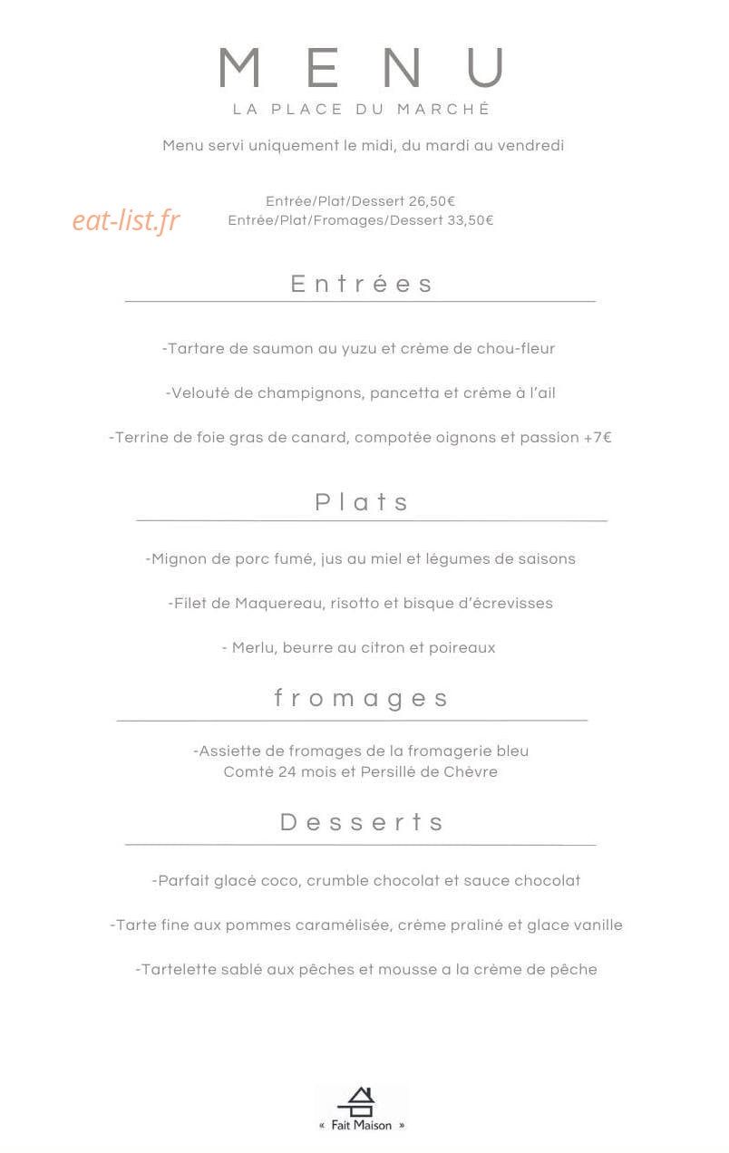 L’ Ambroisie à Vallet - menu et photos