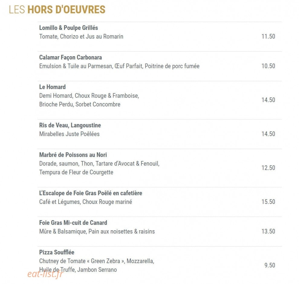 Le restaurant Moïa à Saint Herblain - menu et photos