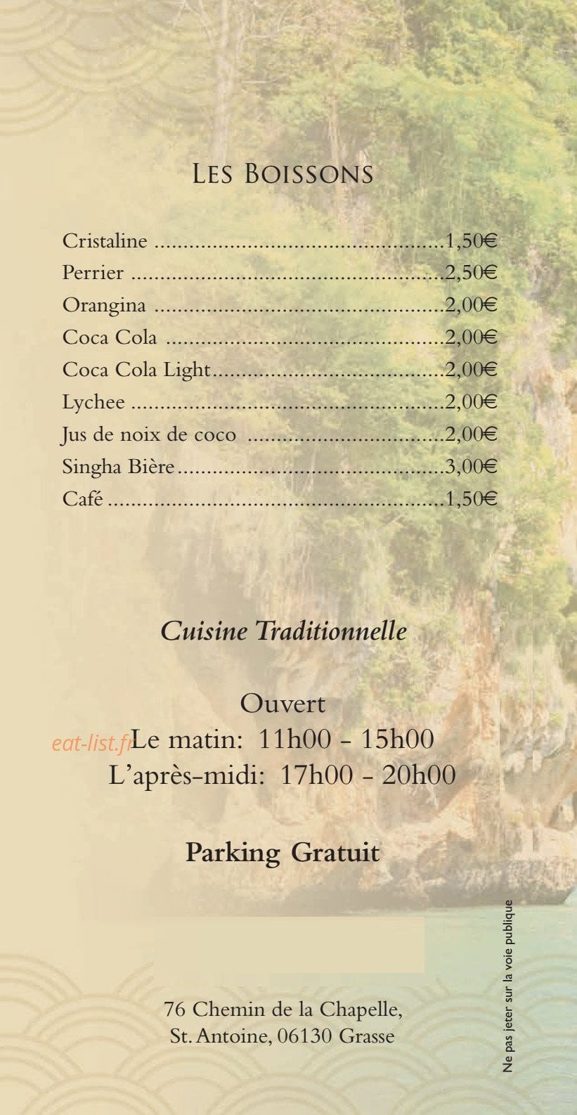 Saveurs Thai à Saint Herblain - menu et photos